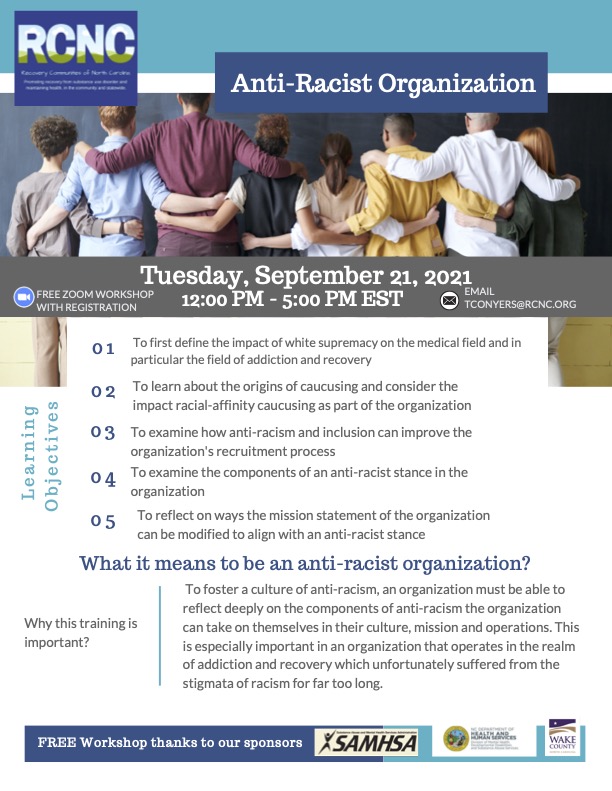 How to Create an Anti-Racist Organization - Reintegration Support Network