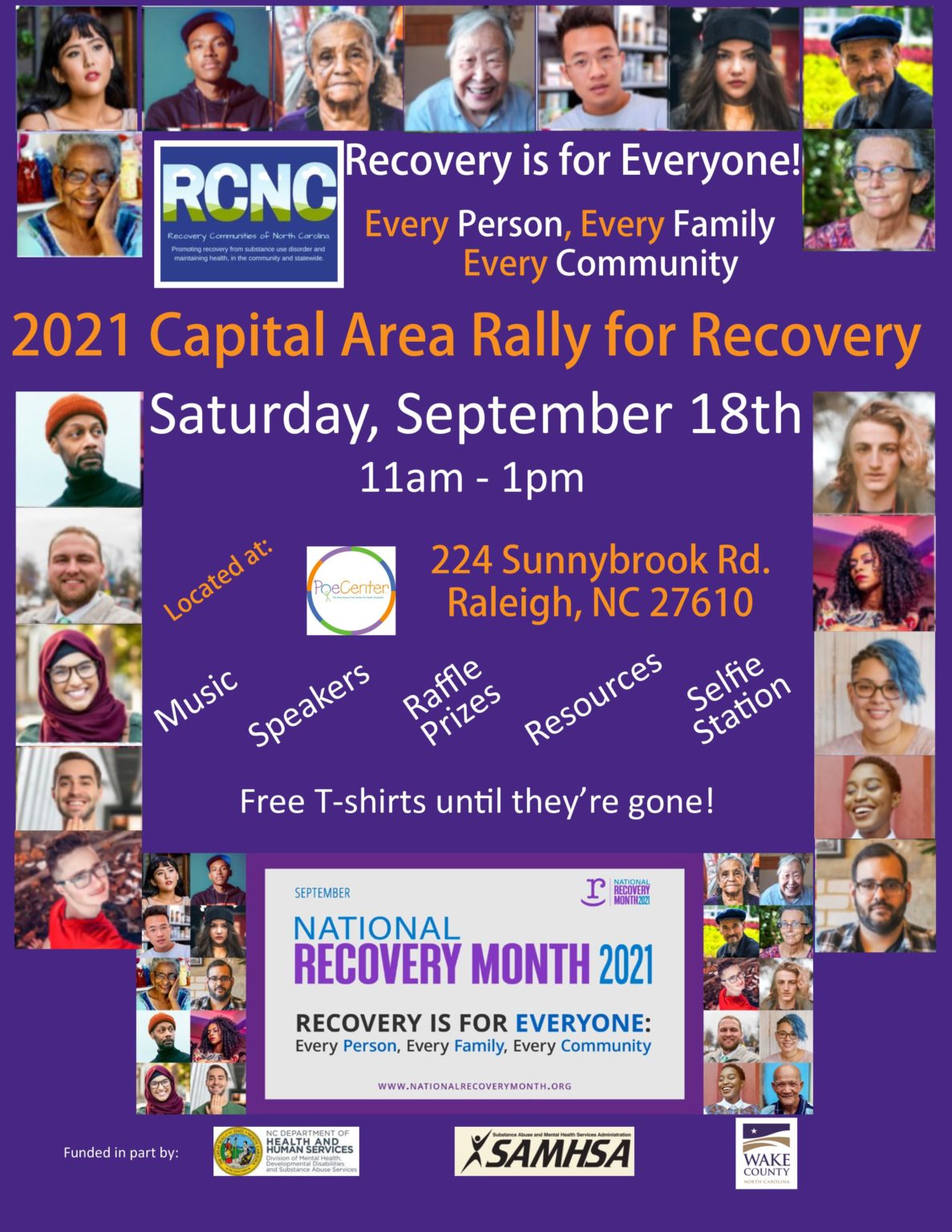 2021 Capital Area Rally for Recovery - Reintegration Support Network